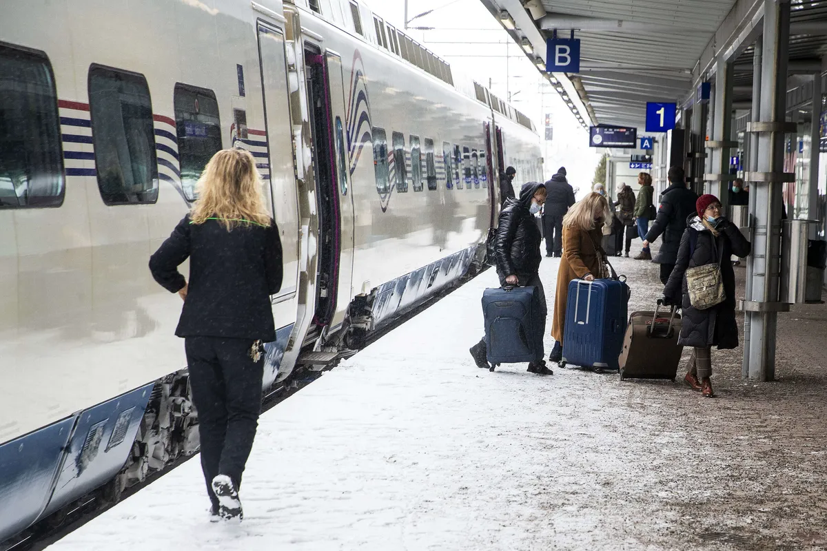 Allegro-junat suhasivat Suomen ja Venäjän välillä yli 550 000 matkaa ...