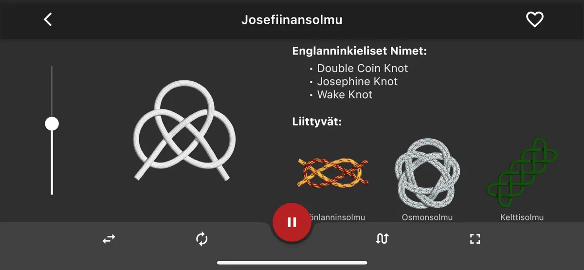 Solmuja 3D: Opettele erikoisemmatkin solmut helposti | Tivi