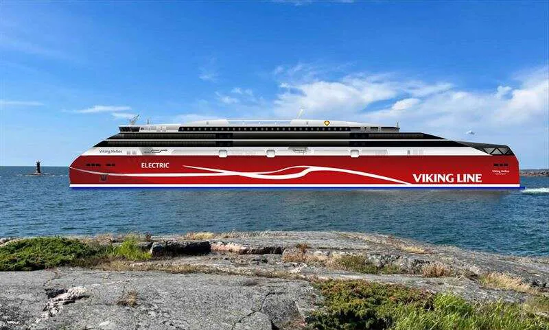 Viking Line aikoo tuoda jättimäisen sähkölautan Helsingin ja Tallinnan ...
