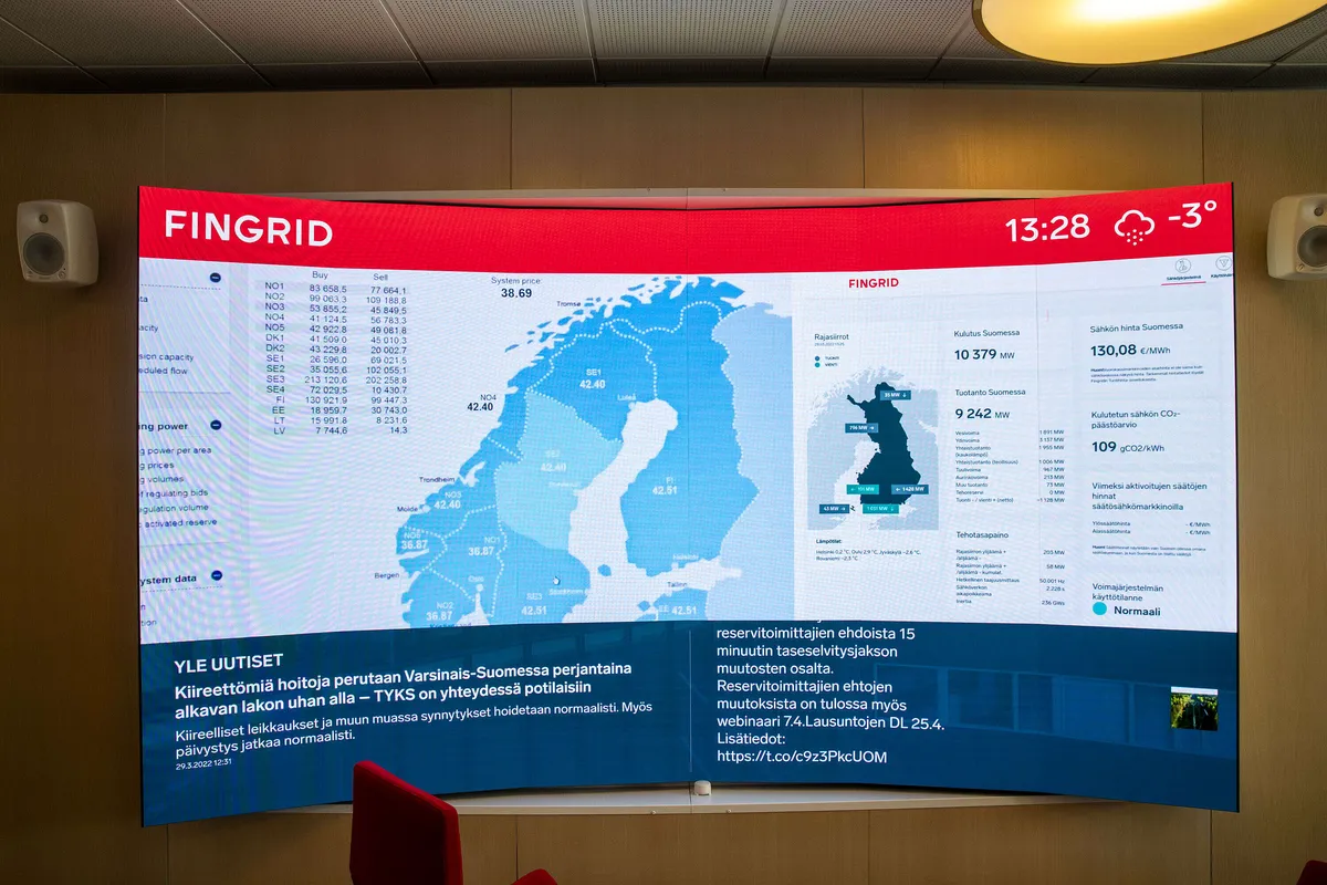 Fingrid: Tilanne on erittäin herkkä ja voi muuttua nopeasti | Kauppalehti