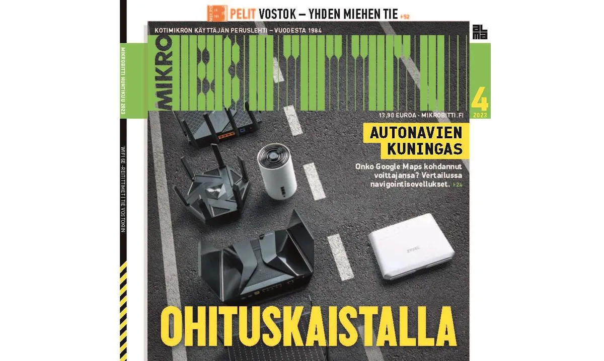 Huhtikuun Mikrobitti luettavissa: vertailussa nopeat wifi-reitittimet ...