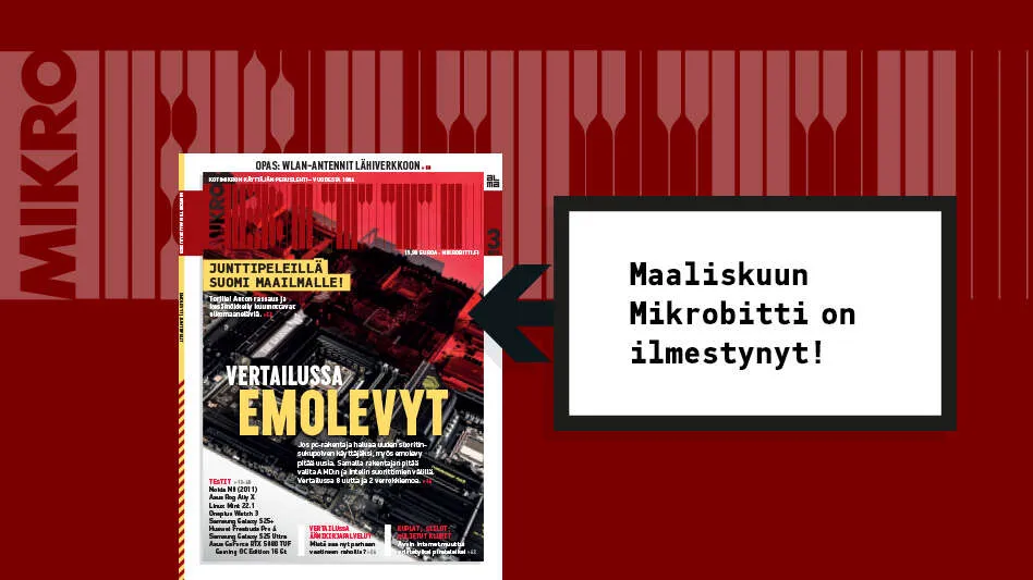 Mikrobitti 3/2025 nyt luettavana: Vertailussa emolevyt ...
