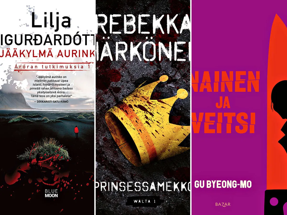 Naiset dominoivat dekkarikenttää Pohjoismaissa, mutta Aasiasta tulee nyt vielä tujumpaa tavaraa ...