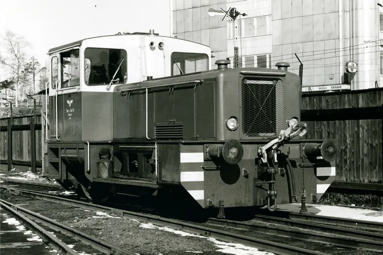 Suomalaisia 26-tonnisia 240 hv vetureita valmistettiin 1960-luvulla ...