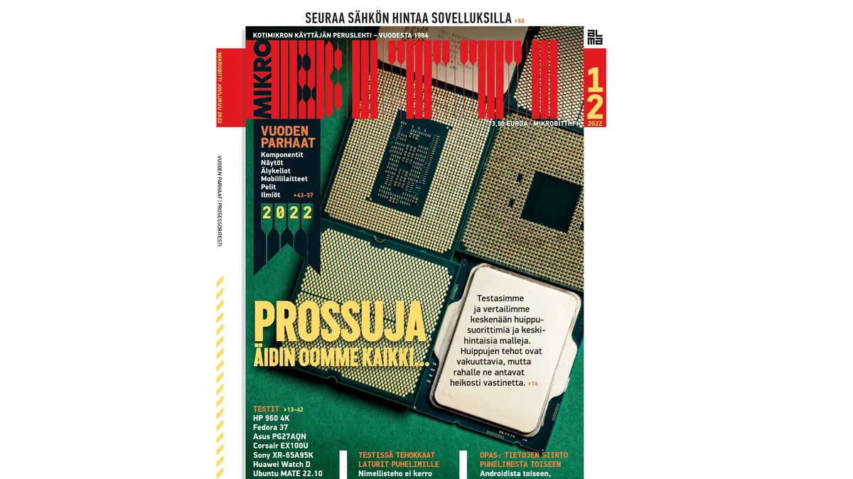 Mikrobitti, vko 50: mikä on paras Windows-tabletti? + suorittimet ...