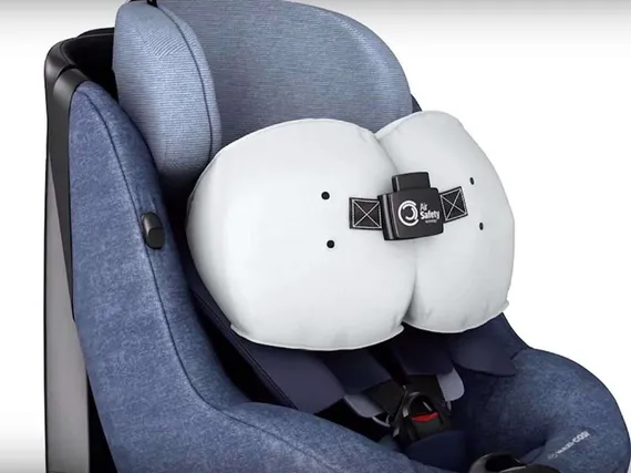 Tässä on maailman ensimmäinen turvatyynyillä varustettu lasten ...