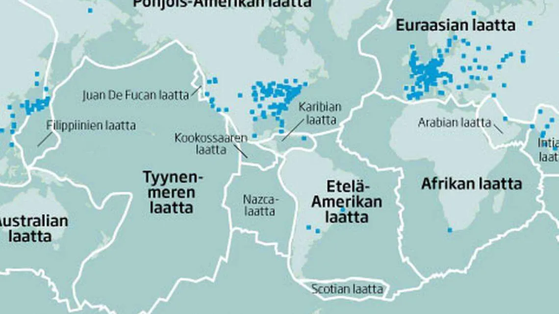 Hämmentävä tutkimustulos: Liikkuvatko Maan mannerlaatat todella ...