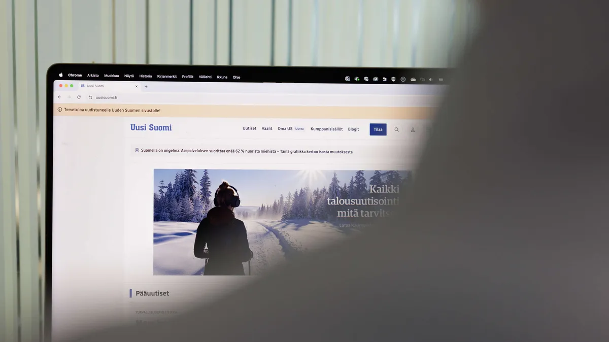 Uuden Suomen uutissivusto uudistui | Uusi Suomi