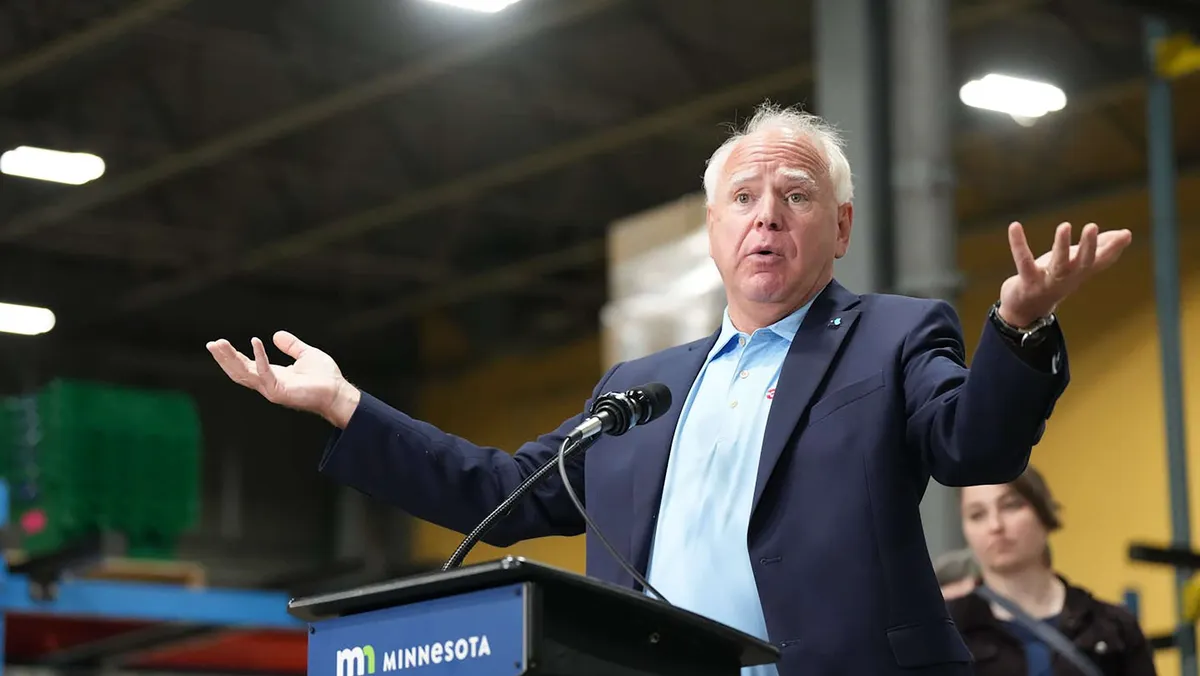 Kamala Harris teki valintansa: Varapresidenttiehdokas on Tim Walz | Uusi Suomi