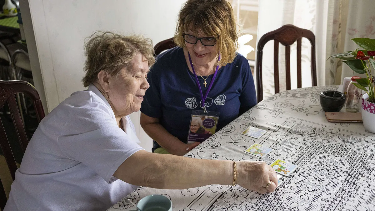 Vanhusten ystäväpalvelu helpottaa jo kuntienkin työvoimapulaa ...