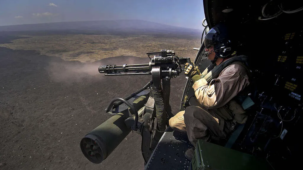 Puolustusvoimien uusi ase: M134D ”Minigun” | Uusi Suomi