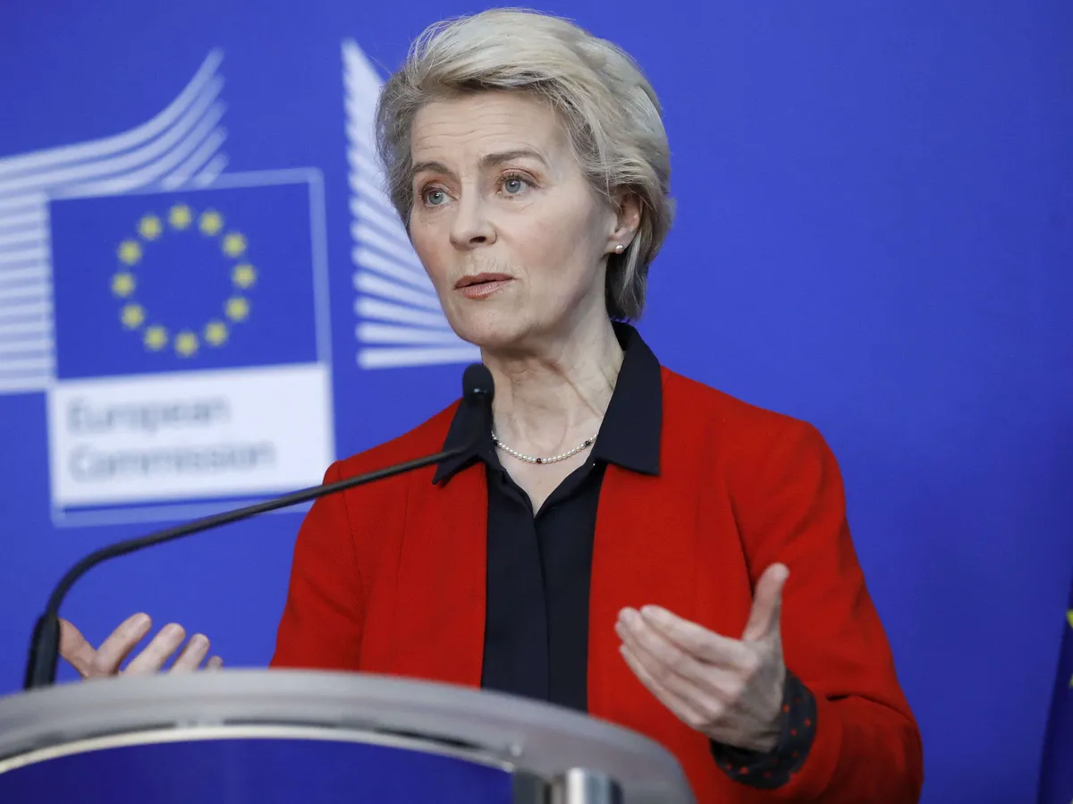 ”Tulossa aikamme suurin teollinen murros”, sanoo Ursula Von der Leyen ... ”Tulossa aikamme suurin teollinen murros”, sanoo Ursula Von der Leyen ...
