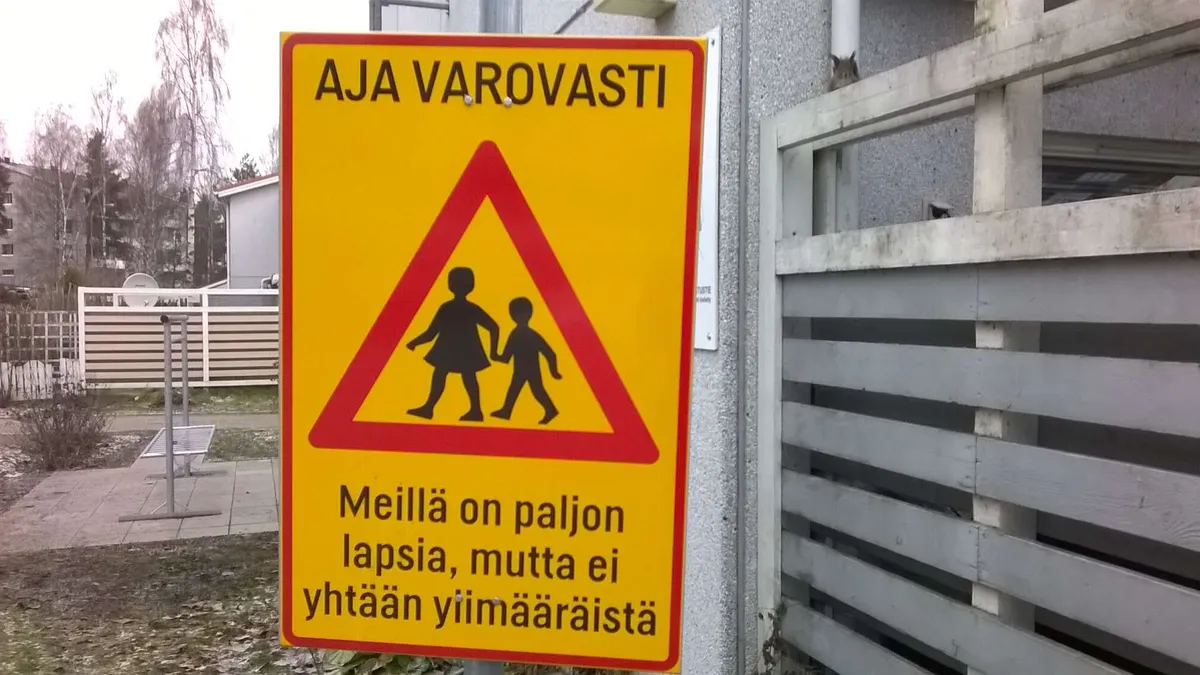 Päivän kuva: "Meillä on paljon lapsia, mutta ei yhtään ylimääräistä ...