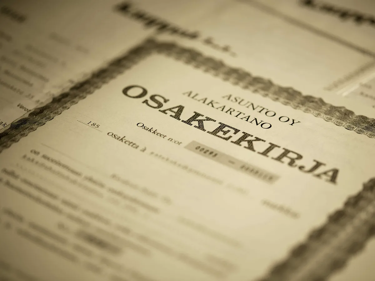 Paperiset asunto-osakekirjat jäävät historiaan – Pankin neuvo voi ...