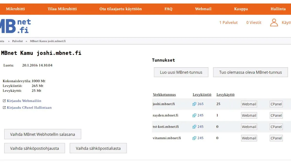 Uusittu palvelumme on nyt MBnet Kamu | Mikrobitti