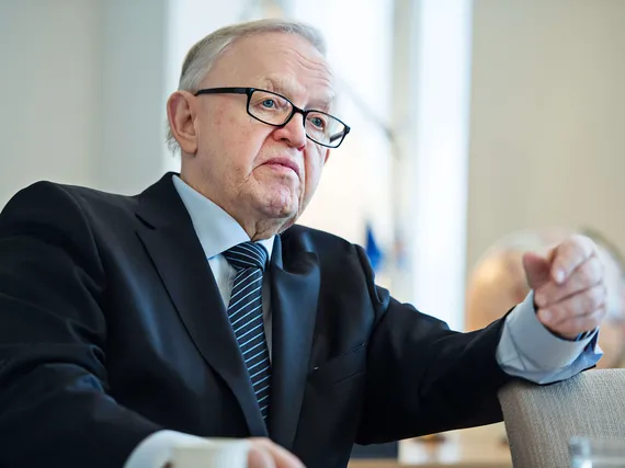 Presidentti Martti Ahtisaari on kuollut | Kauppalehti