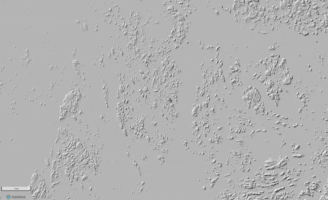 Etelä-Suomeen ilmestyi 4 salaperäistä 5–13 km kokoista kraatteria ...